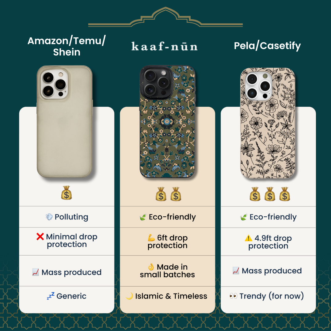 Kaaf-Nun Eco-Friendly Islamic Phone Cases