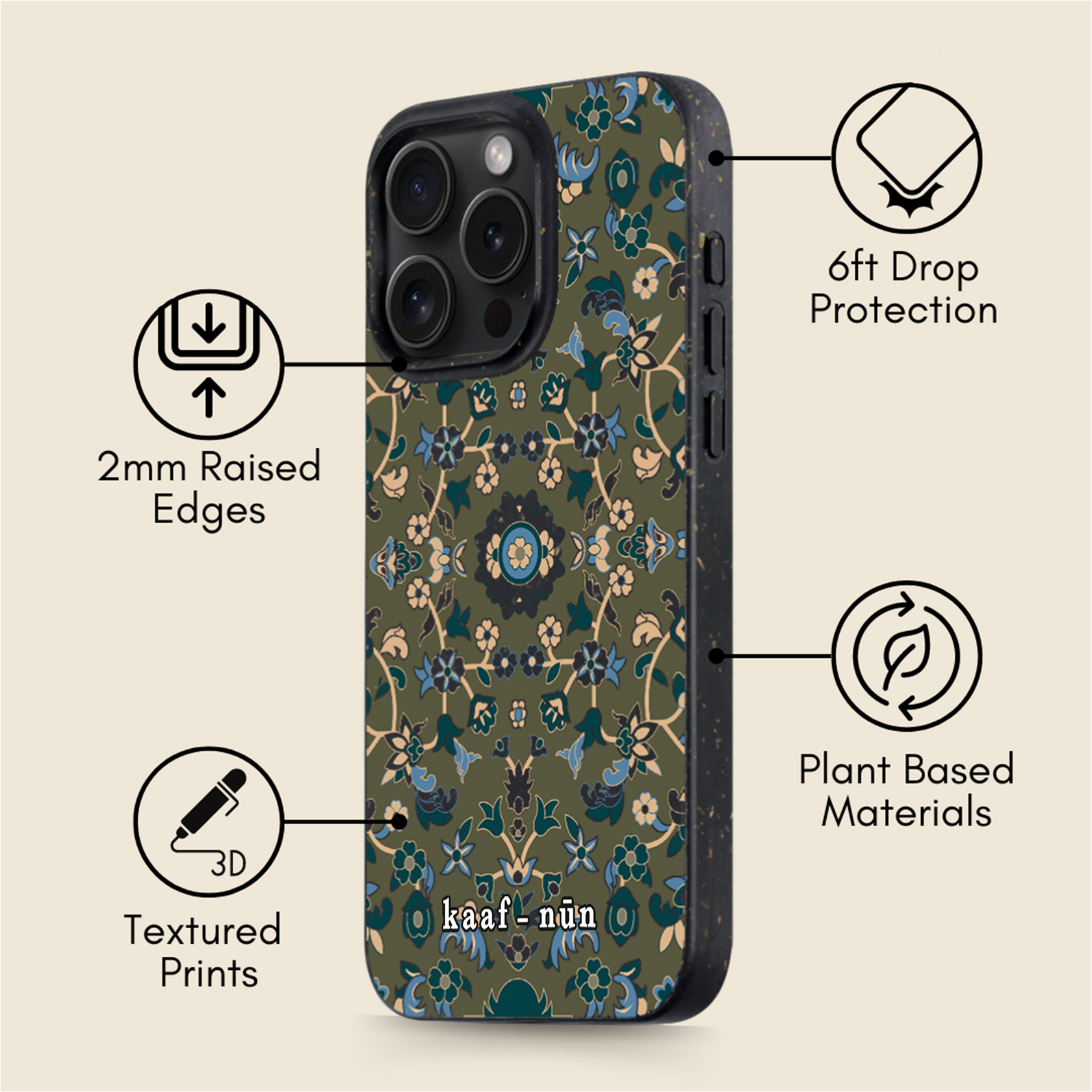 The Beloved Madinah Islamic Phone Case – Kaaf-Nun